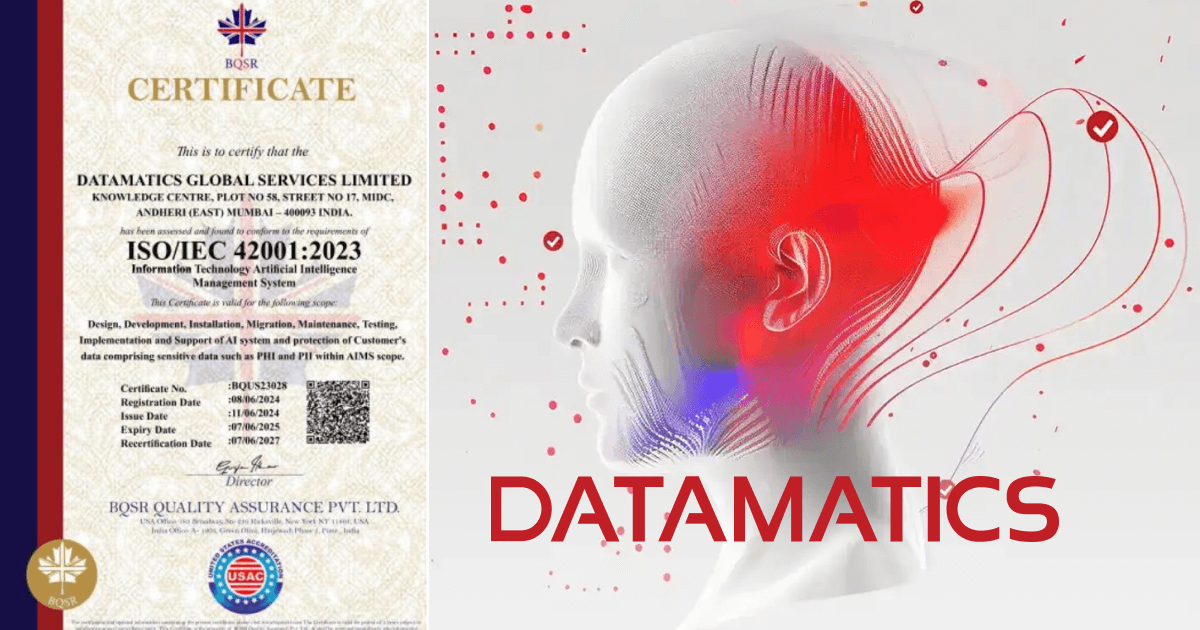 Datamatics Earns ISO 42001:2023 Certification for AI Management Systems