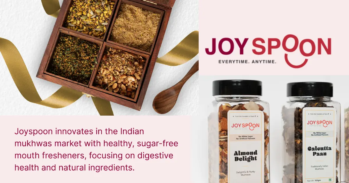 Joyspoon Reinvents Traditional Mukhwas with Health Conscious ...