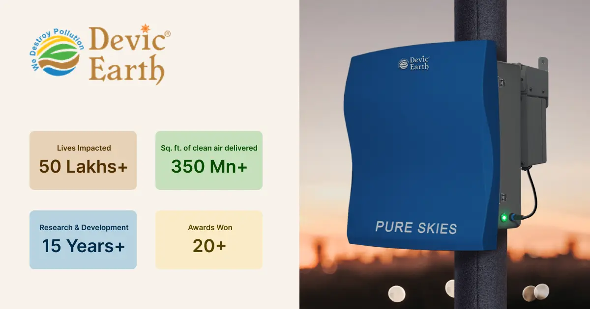 Devic Earth Leads the Way in Air Quality Improvement with Pure Skies ...