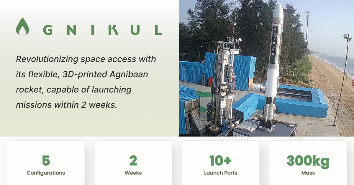 Agnikul Cosmos Revolutionizes Space Access with Innovative Rockets and ...