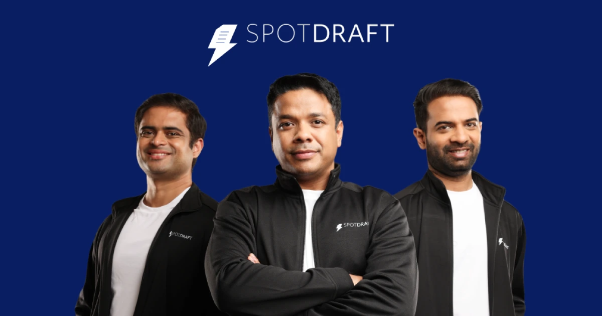 SpotDraft Secures $54 Mn in Series B Funding to Expand AI-Powered Legal ...